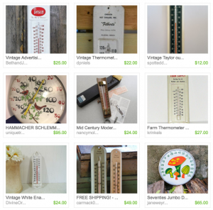 Retro Outdoor Thermometers